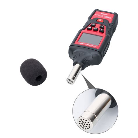 Digital Sound Level Noise Meter Decibel Detector Audio Tester Color LCD Display Metro Diagnostic