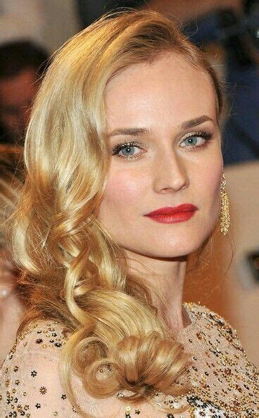 Pin By Wolfgang Schirmer On Diane Kruger Blonde Eyebrows Diane Kruger Long Curls