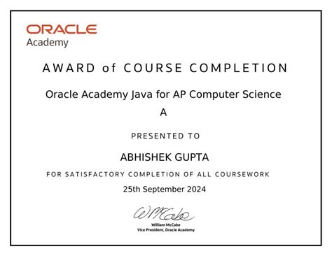 Abhishek Gupta On Linkedin Java Programming Oracleacademy Apcomputerscience