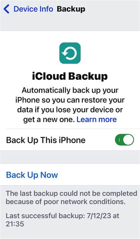 How To Fix Iphone Backup Not Working Over Xfinity Wi Fi