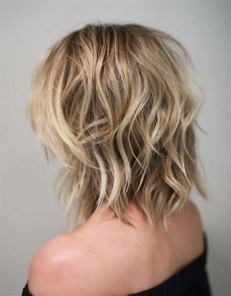 Chin Length Shaggy Bob Rockwellhairstyles