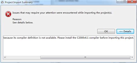 导入工程到ccs时弹窗的问题 C2000™︎ 微控制器论坛 C2000 微控制器 E2e™ 设计支持