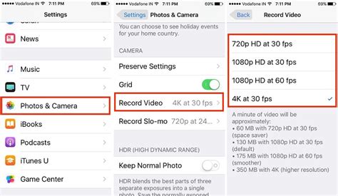 How To Change IPhone Camera Resolution Settings Photo Resolution