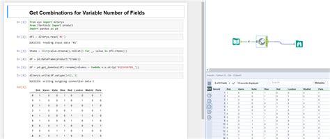 Solved Matrix Of Combinations Alteryx Community