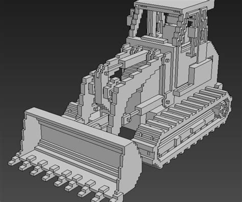 Artstation Voxel Crawler Loader Resources