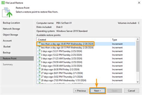 How To Perform File Level Restore Using Veeam Agent For Windows