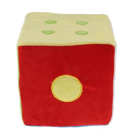Giant Plush Dice Pillow Large Dot Dice Fuzzy Dic Grandado