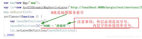 Arcgis Js Api动态地图服务过滤子图层的要素（layerdefinitions属性）layer Definitions Csdn博客