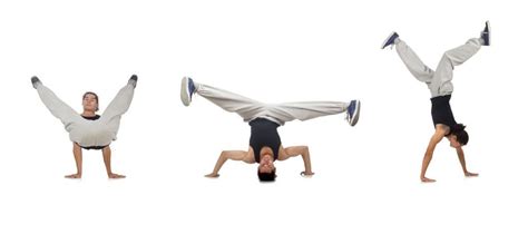 흰 배경에 고립 된 남자 춤 사진 무료 다운로드 Lovepik