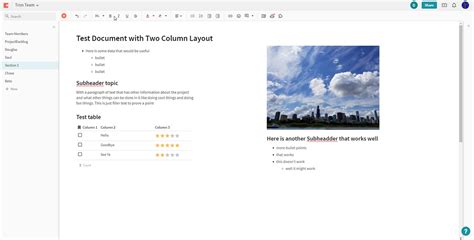 Column Layout For Coda Coda Maker Community