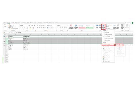 How To Unhide Multiple Rows In Excel
