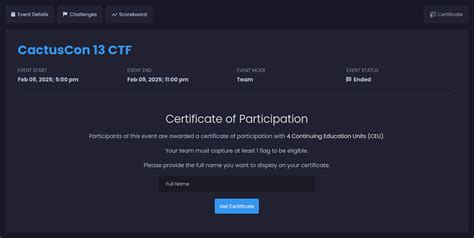Event Certificate Threatsims Docs