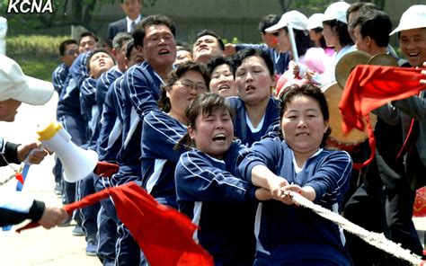 朝鮮人民舉辦文體活動歡慶五一勞動節 組圖 圖片中國 中國網