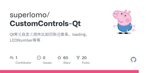 GitHub superlomo CustomControls Qt Qt常见自定义控件比如圆形进度条loadingLEDNumber等等