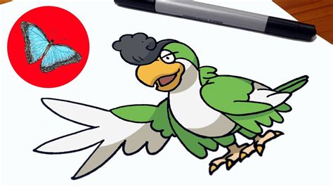 How To Draw Pokemon Squawkabilly Youtube