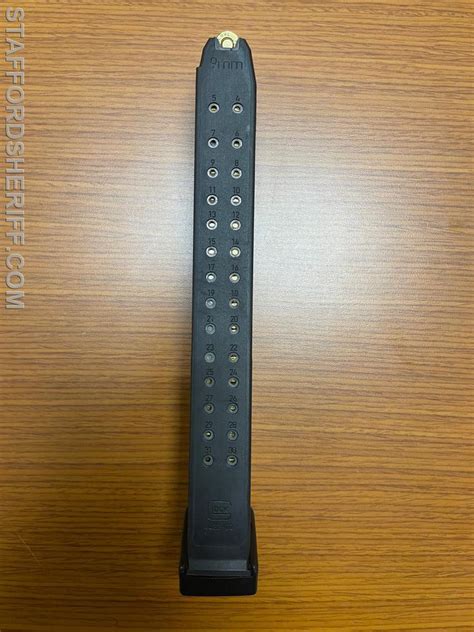 Juvenile With ‘glock Switch” Handgun Stafford County Sheriffs Office