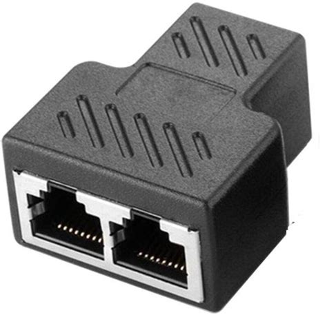 Airtick Rj45 Splitter Adapter Usb 1 To 2 Network Connector Dual Lan Ethernet Socket Wireless