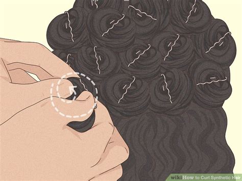 Ways To Curl Synthetic Hair WikiHow
