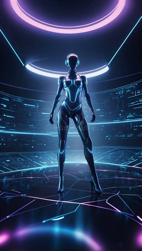 Data Revolution Unleashed Quantumleap Nexus Chronicles Ai Generate Stock Illustration