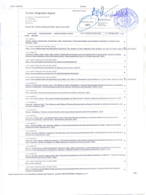 Plagiarism Report Pdf