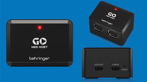 Behringer Go Midi Host Turns Usb Into 5 Pin Midi Signals Available Now