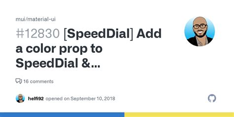 Speeddial Add A Color Prop To Speeddial And Speeddialaction · Issue 12830 · Muimaterial Ui