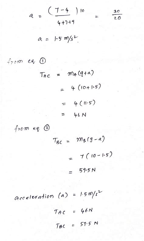 [solved] boxes a b and c are connected by ideal massless strings that