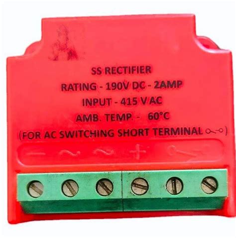 2amp Tower Crane Rectifier Half Wave At ₹ 1450 Piece In Pune Id