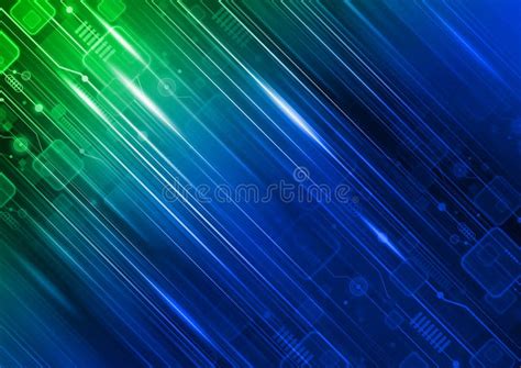 Technology Background Design Stock Illustration Illustration Of