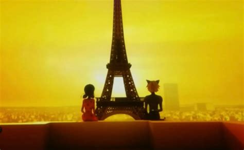 Ladybug And Cat Noir Eiffel Tower Tower Eiffel