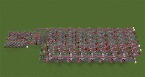 7 Bit Binary To 2 Digit Decimal Converter Rredstone