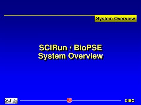 ppt scirun biopse system overview powerpoint presentation free download id 9525746