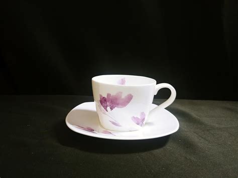 한국도자기 스퀘어 커피잔 1조 세컨웨어