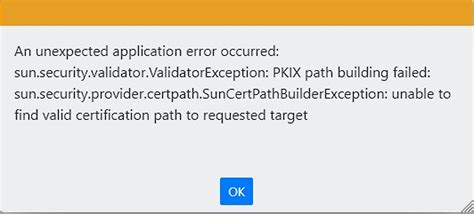 Pkix Path Building Failed Oskar