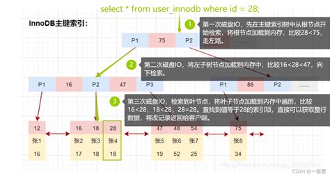 database mysql 索引存储引擎 innodb yi