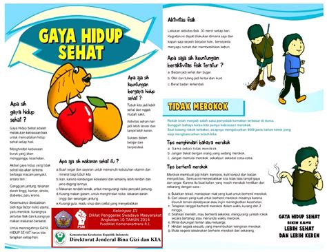Leaflet Hidup Sehat Doc