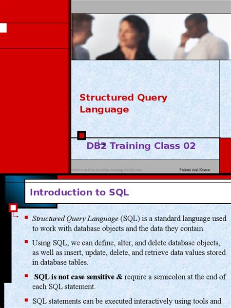 Db2 Training Class 002 Pdf Sql Data Model
