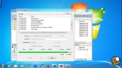 رایت کردن ویندوز روی فلش فیلو