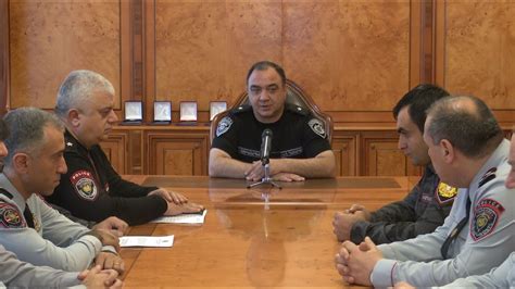 ՀՀ ոստիկանության պետ Վահե Ղազարյանը մի խումբ ծառայողների պարգևներ է հանձնել Youtube