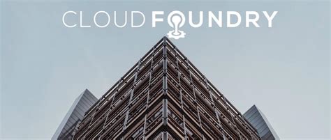 Cloud Foundry Training Cloud Computing Platform Cloud Foundry