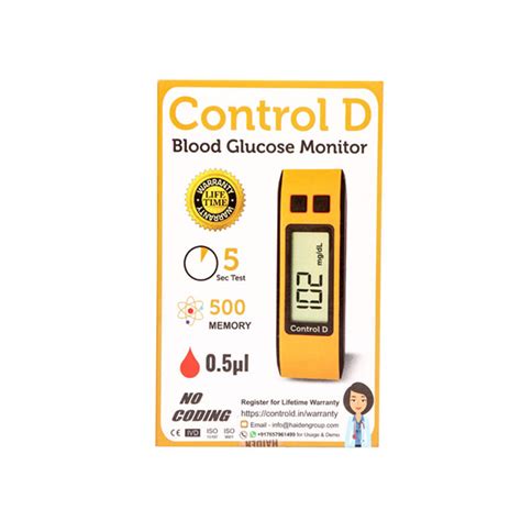 Control D Glucometer Kit Medpick