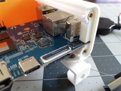 Orange Pi 5 Case With External 2 5 Ssd Mounting Bracket And 40x10 Fan