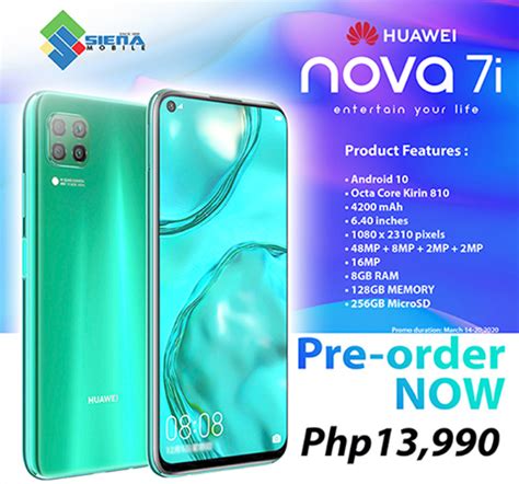 Huawei Nova I Price In The Philippines Leaks In Online Listing Pinoy Techno Guide