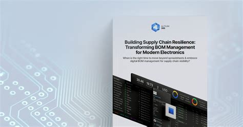 Transforming Bom Management Altium 365 Whitepaper
