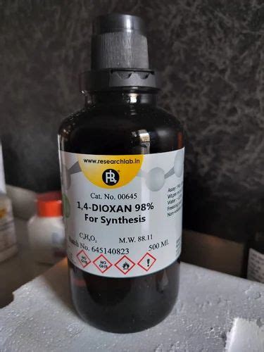 1 4 Dioxane At ₹ 220kg Dioxane In Ahmedabad Id 2853068221773