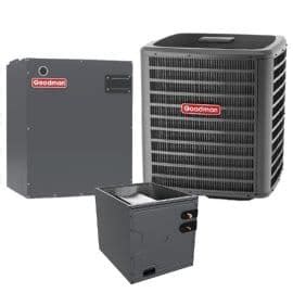 2 Ton 17 Seer2 Two Stage Goodman Heat Pump Air Conditioner System