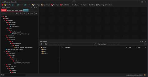 start tool window layout broken · issue 713 · wolvenkit wolvenkit · github