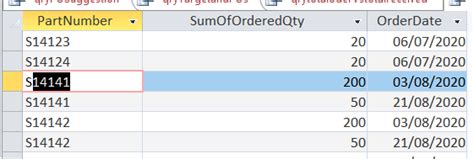 Solved Query Sum Not Summing Access World Forums