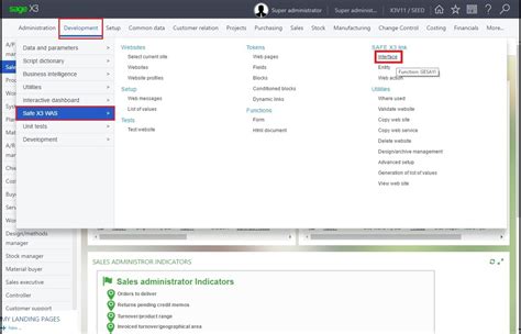 Creating Web Service Sub Program Interface In Sage X3 For Use Into