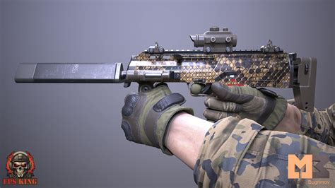 Fps Automatic Gun Animations 3d Model By Maksim Bugrimov